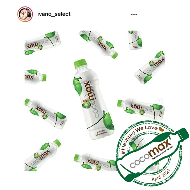 Cocomax 100% Coconut Water. Natural Fresh Coconut Water Drink
